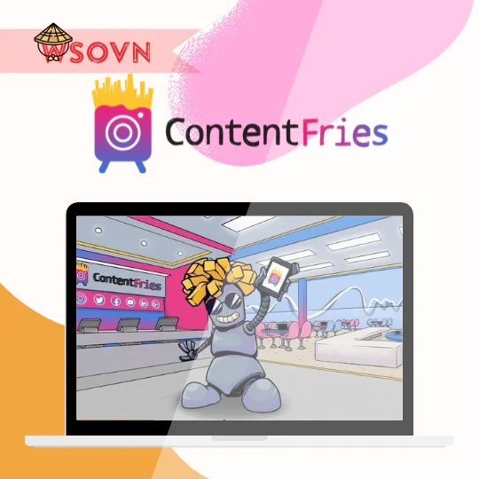 Mua chung tài khoản ContentFries Premium group buy 2025 - WSOVN