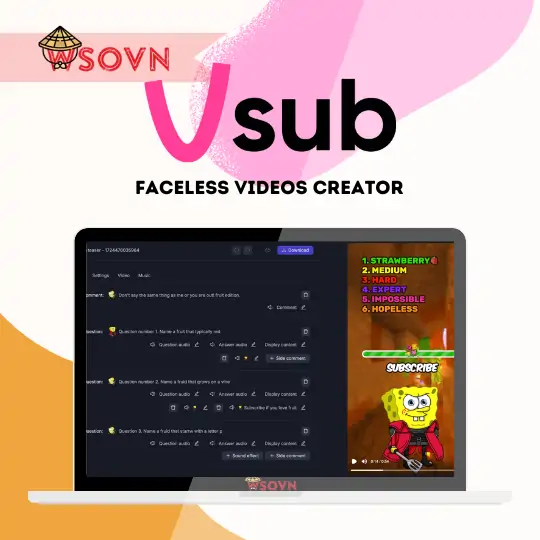 Mua chung tài khoản Vsub AI group buy 2025 - WSOVN