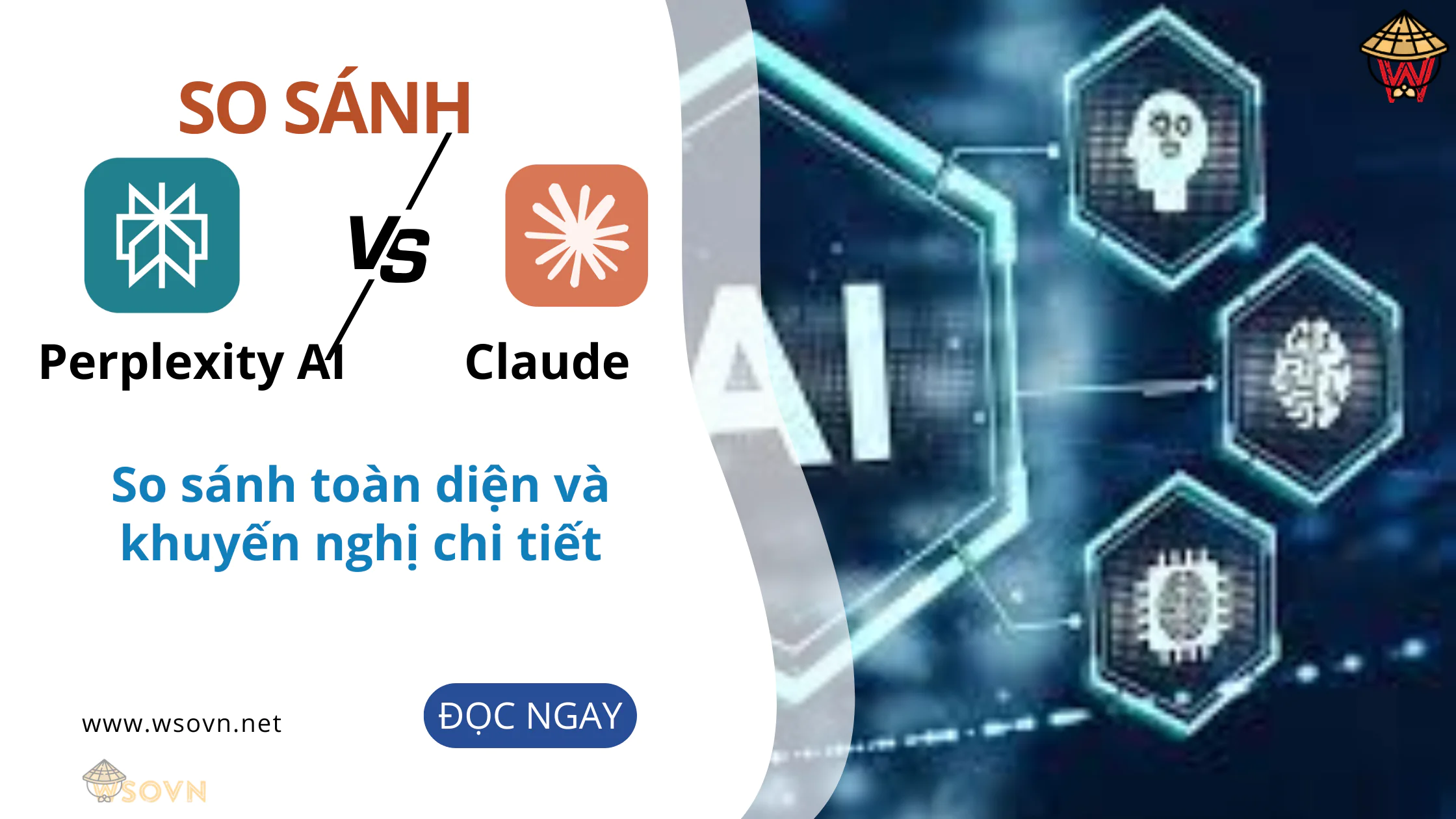 Perplexity AI vs Claude: So sánh toàn diện và khuyến nghị chi tiết
