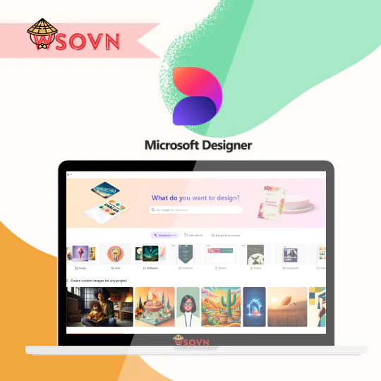 Mua chung tài khoản Microsoft Design group buy 2025 - WSOVN